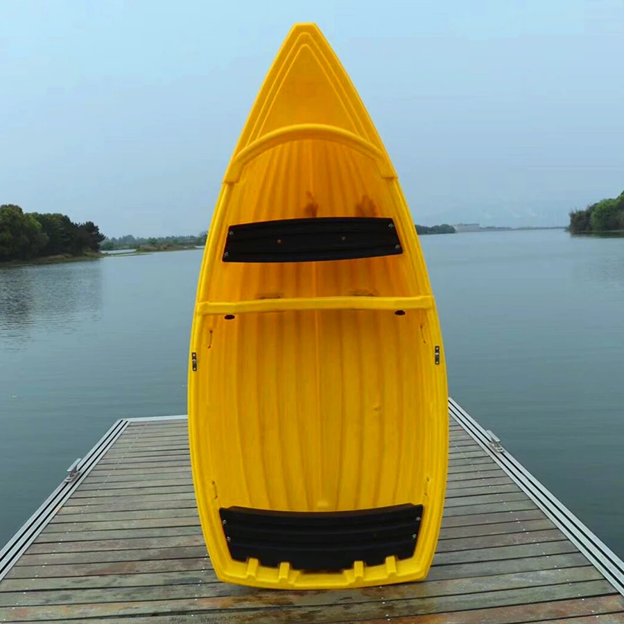New Arrival Pe Plastic Boat 2 Block Small Paddle Dinghy Plastic Fishing ...