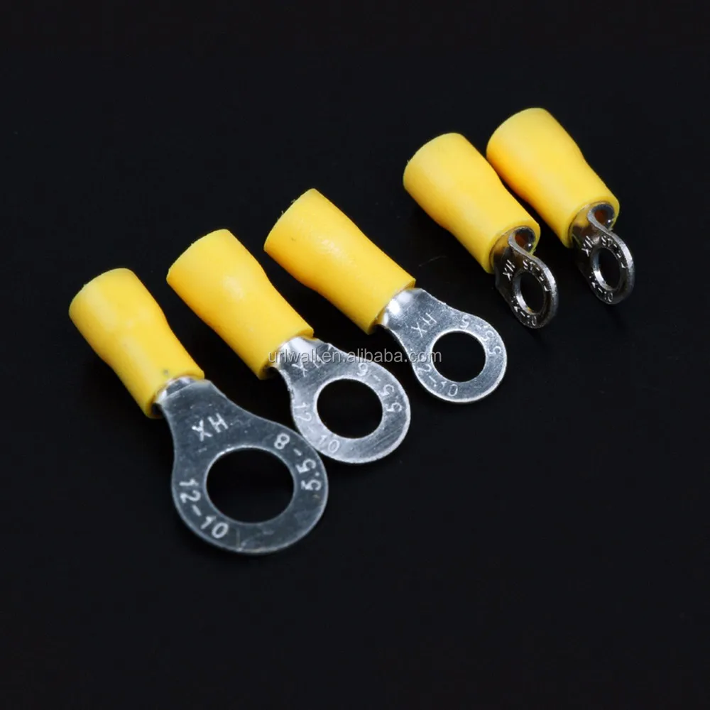 650pcs Assorted Insulated Ring Crimp Terminals Electrical