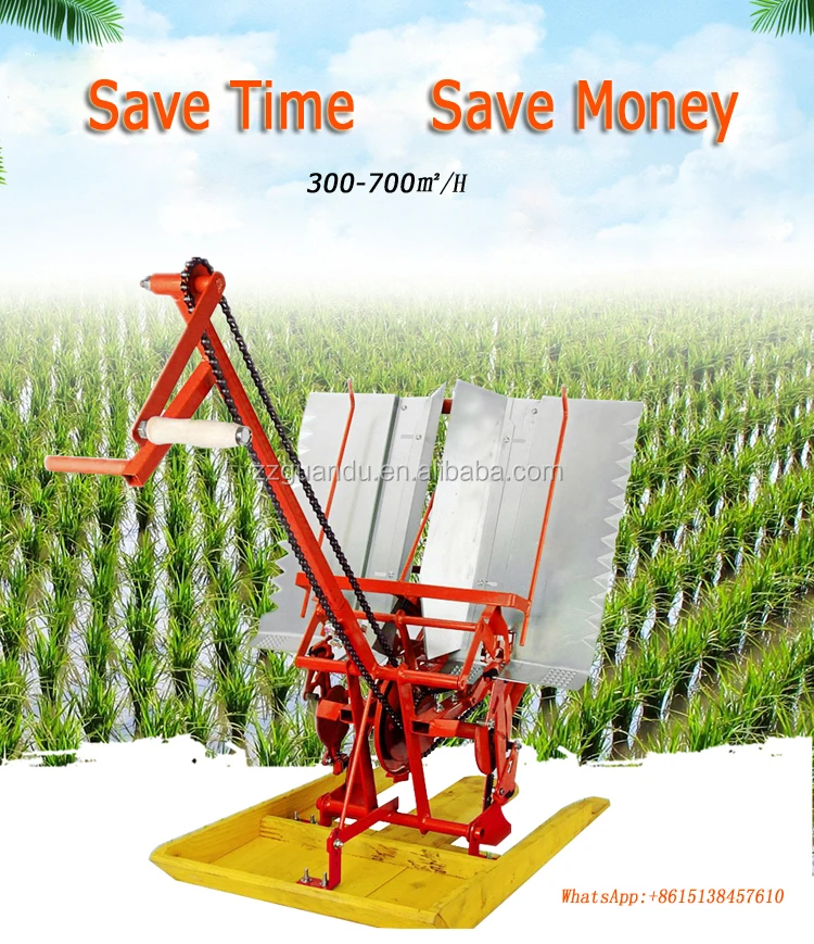 Paddy Planting Machine Rice Transplanter Rice Planter Manual Rice ...