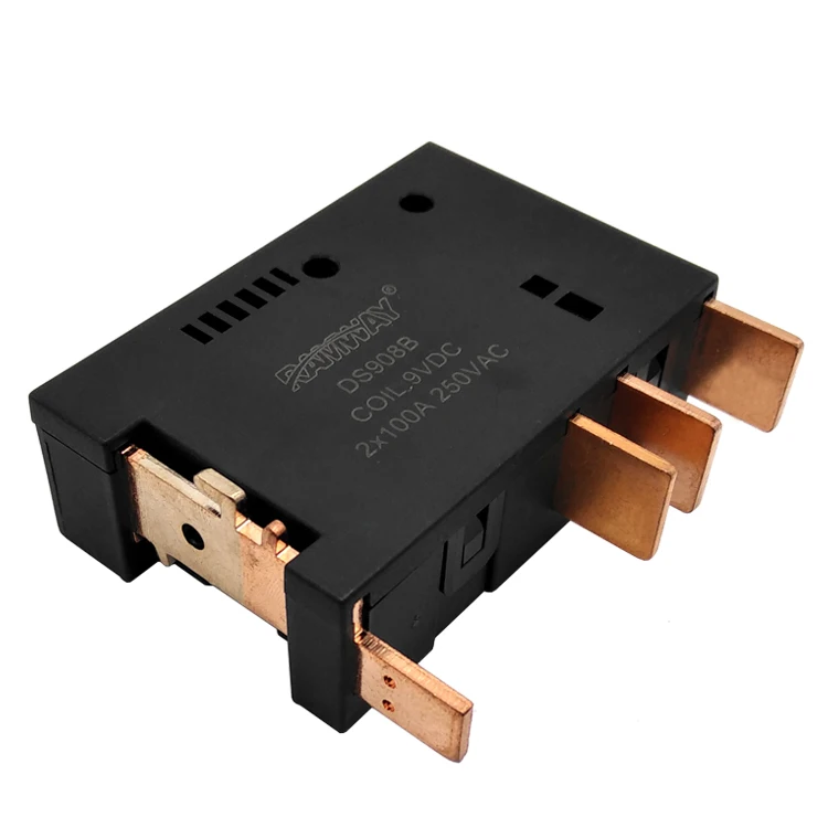 Ramway Ds908b 100a Dual Relay 12v Magnetic Latching Relay Be Used For ...