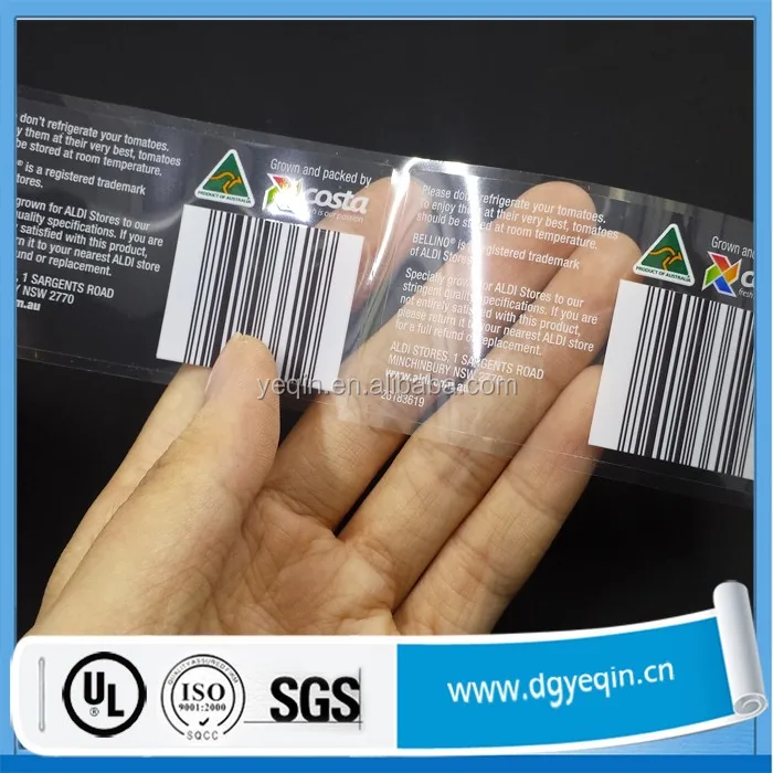 Autocollant Transparent Auto-adhésif Imperméable,Étiquette Autocollante ...