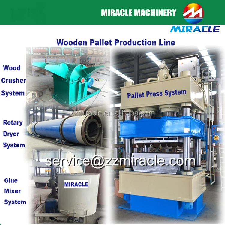 Colorful Wooden Pallet Machine - Create Durable Pallets