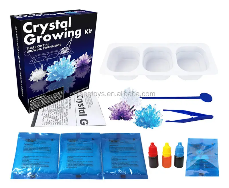 Custom Available Crystal Growing Kits by Oisee Toys Factory