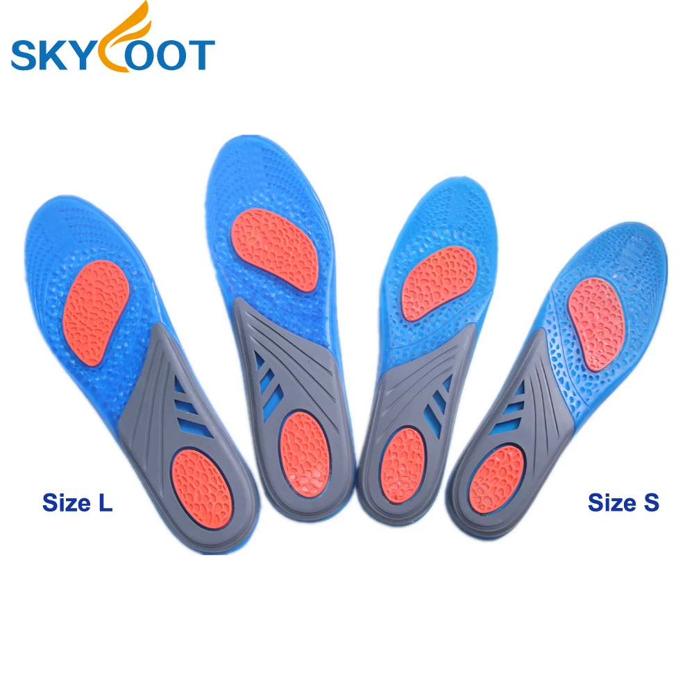 Fabric Hard Plastic Heel Support Shock Absorbing Sport Shoe Insole ...