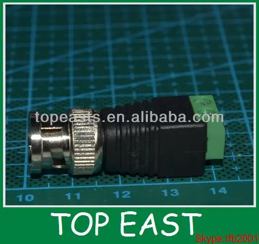 Dc Power Plug Female To Rca Dc Plug With Screw Lock - Buy 2-pin Dc ...