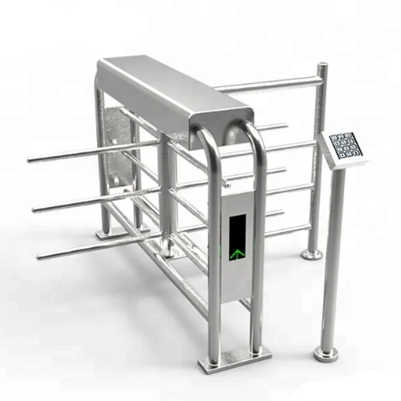 Fingerprint Access Control Rotating Gate - High Security