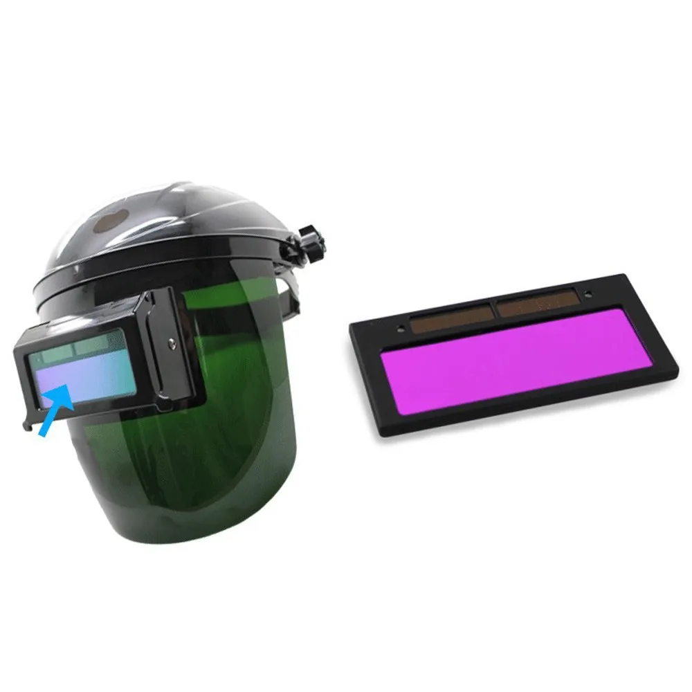 Solar Auto Darkening Welding Lens Filter Darkening Welding Helmet Lens ...