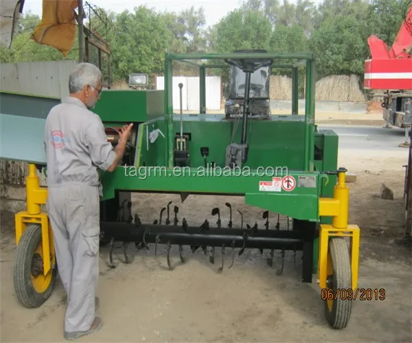 Industrial Used Compost Turner Machine / Compost Waste Turner Factory ...