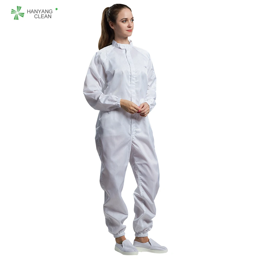 Pharmaceuticals Cleanroom Esd Protective Clothing,Antistatic Coverall ...