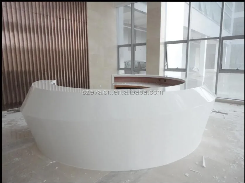 Small Reception Desk French Style - Aiweiluo Office Furniture