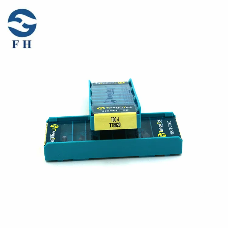 Tdc4 Tdc 3 Tdc 2 Tt8020 Taegutec Tungsten Carbide Drill Bit Insert Chip ...