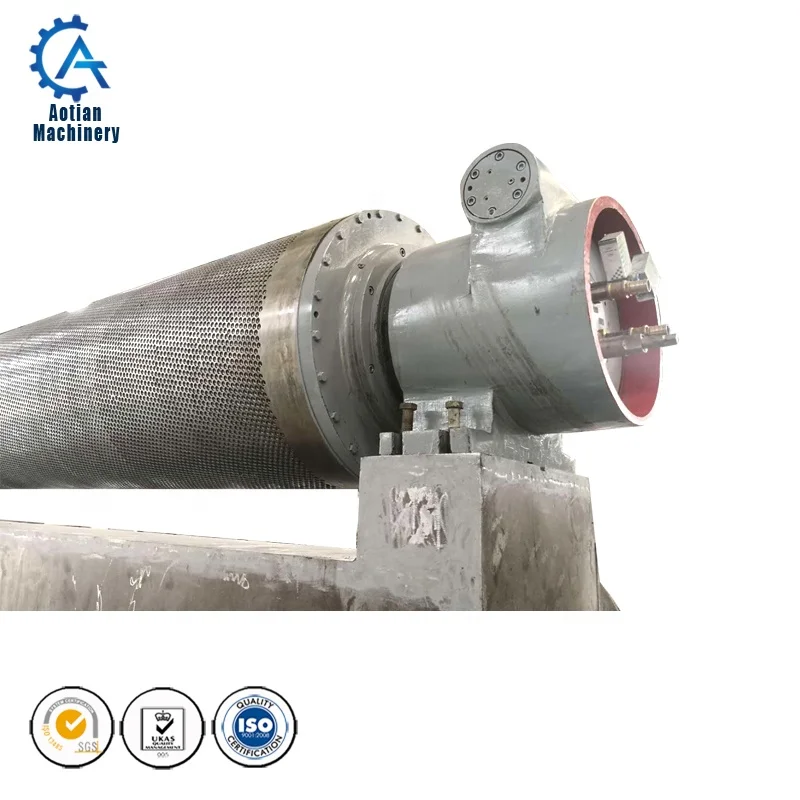 Paper Machine Vacuum Couch Roll Paper Suction Press Roll For Tissue ...