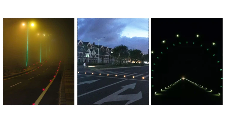Aluminium Cat Eye LED Lights - Efficient Traffic Indicators