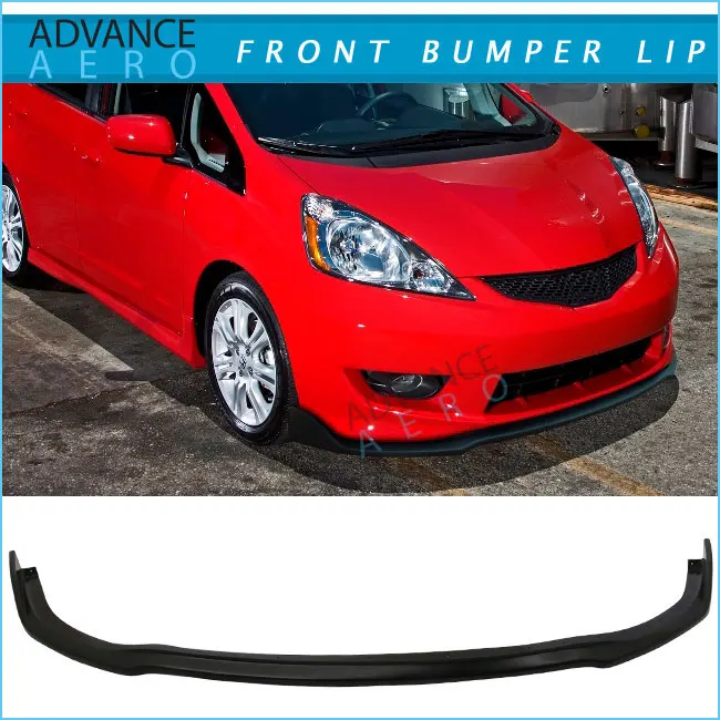 For Honda Fit Ge Ge8 Jazz Hatchback Cs Front Lip Spoiler - Sport Trim ...