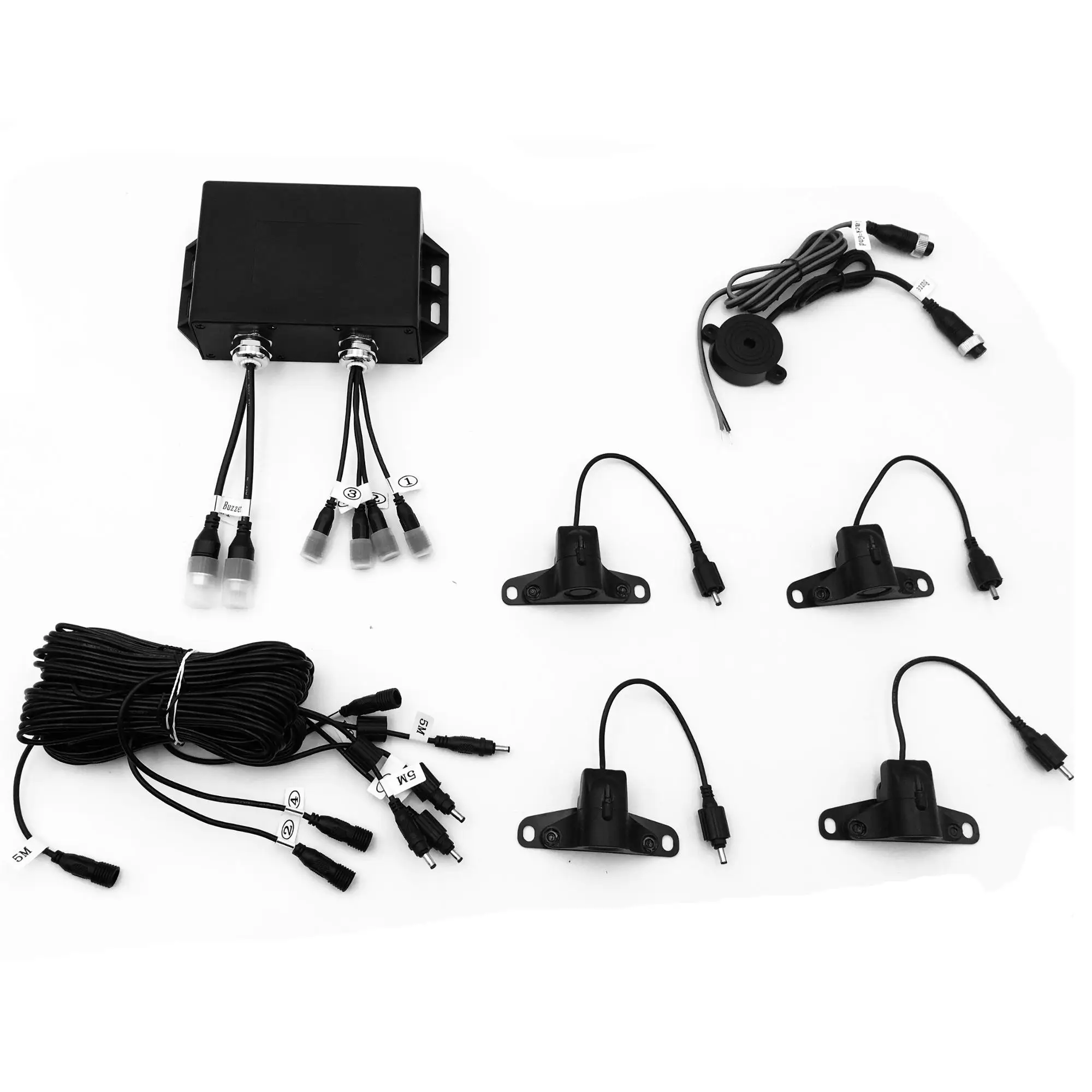 Dc 24v Waterproof Reserve Parking Sensors/truck Parking Radar Motion ...