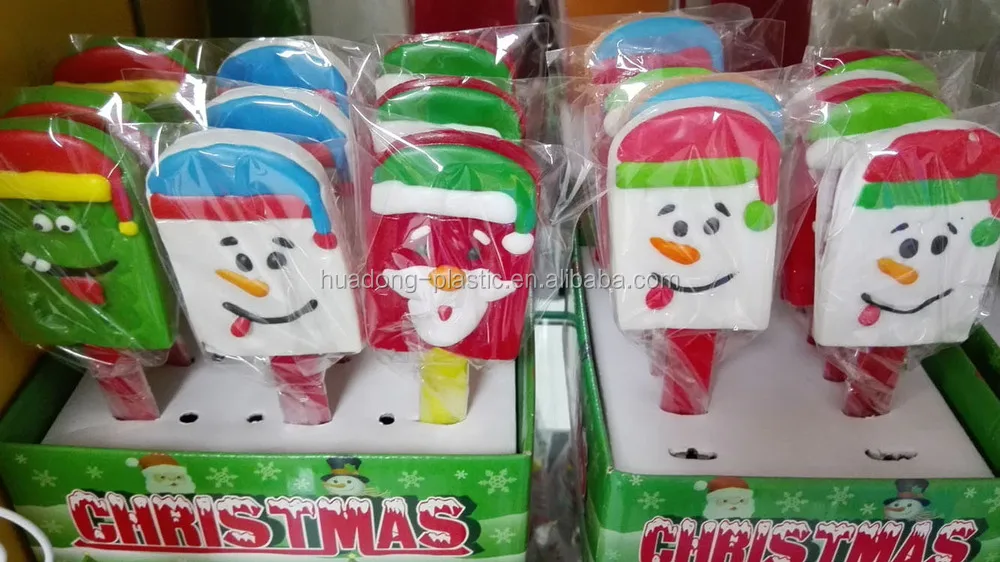 Pp Plastic Ice Cream Stick Multicolor Branded Popsicle Stick Cotton ...