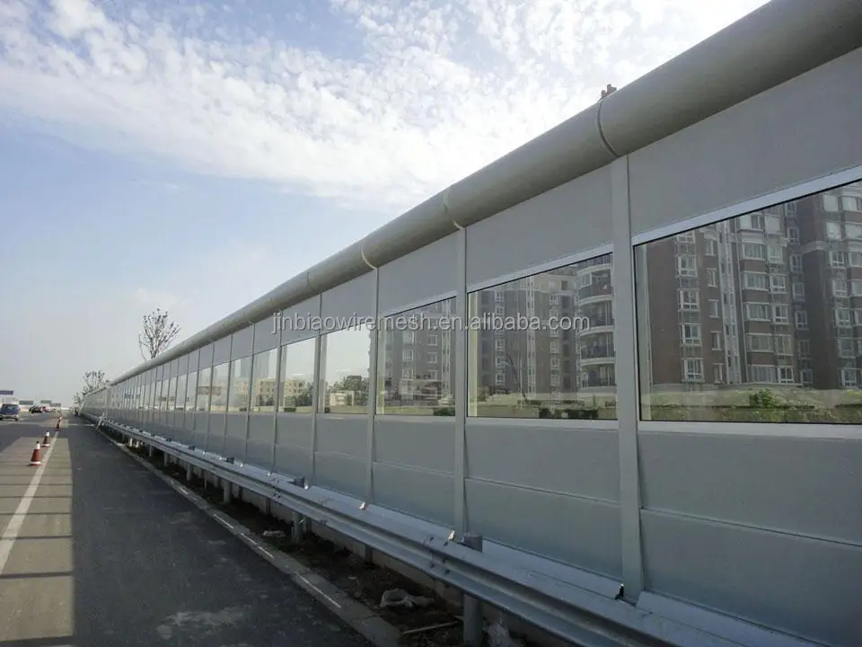 China Factory Anti Noise Shield Panel / Sound Barrier Wall / Highway ...