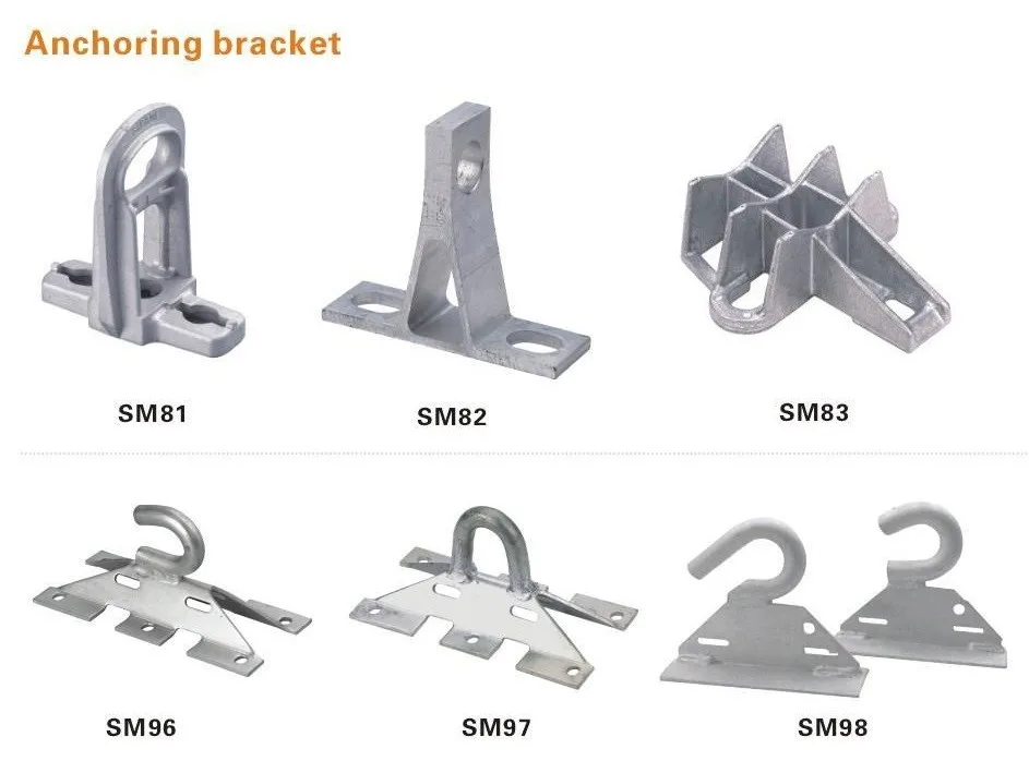 Hdg Hanging Bracket/anchor Bracket/aluminium Fixing Cable Bracket - Buy ...