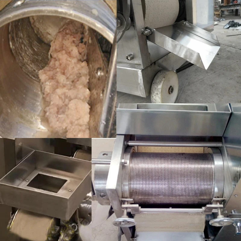 Electric Fish Shrimp Crab Meat Separating Grinder Machine - Buy Fish ...