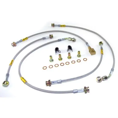 Stainless Steel Braided Brake Line Kit For Racing Motorbike - Buy ...