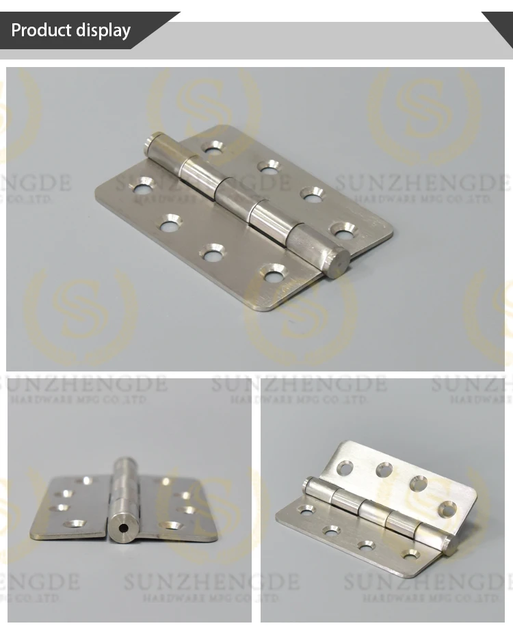 Stainless Steel Satin Plain Joint Fabric Hinges Without Ball Bearing ...