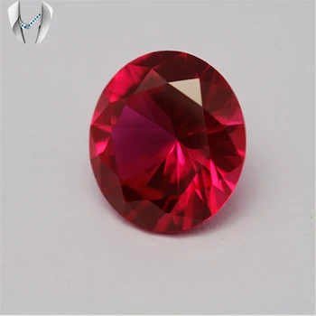 Round Cut Lab Created Ruby Burma - Buy Ruby Burma,Red Burma Ruby,Burma Ruby Stones Product on ...