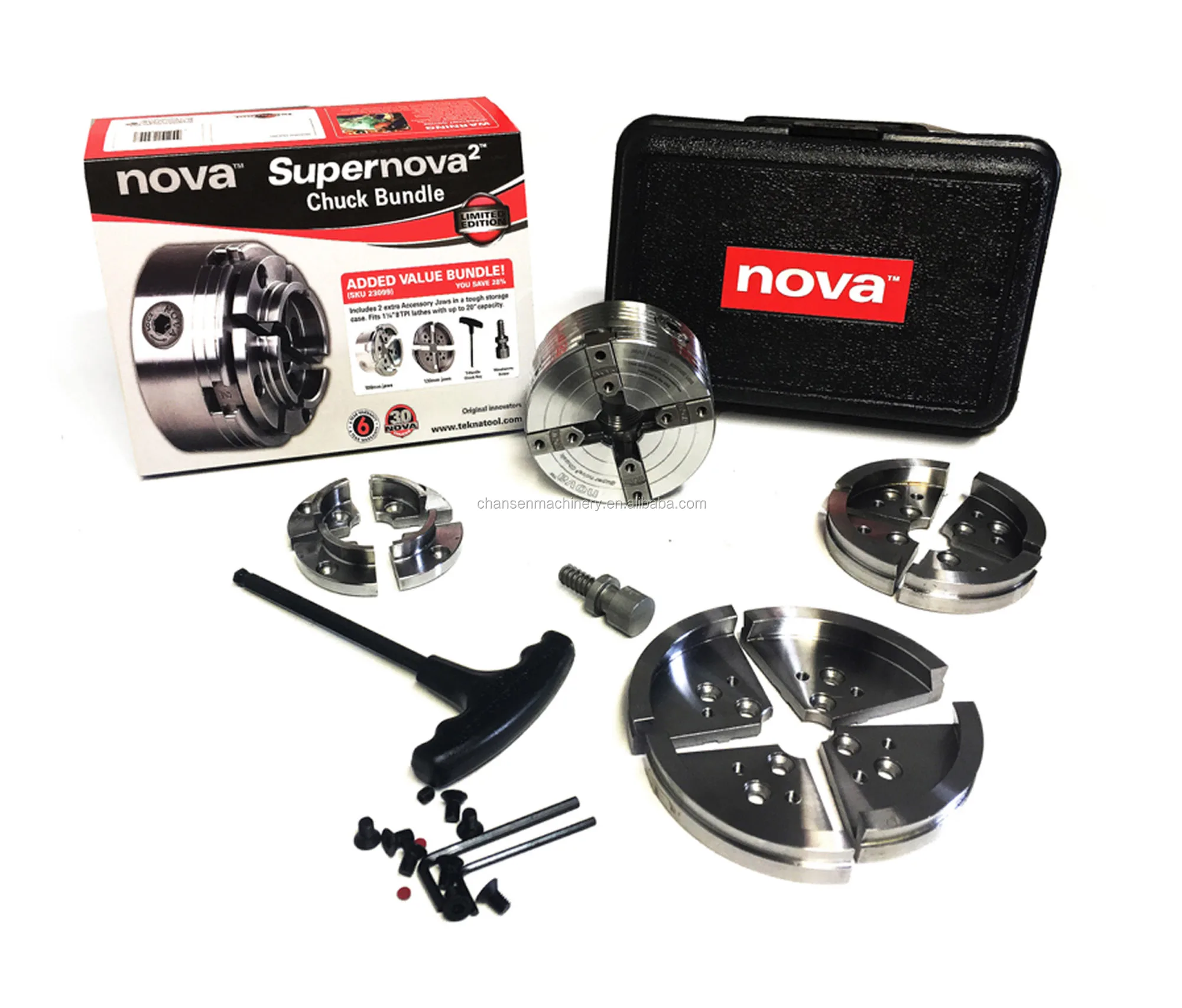 Limited Edition Nova 30th Anniversary Supernova2 Wood Lathe Chuck ...