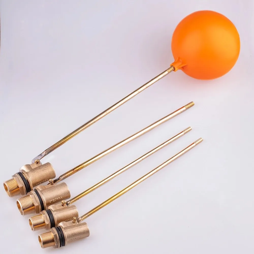 1/2"-2" Water Tank Brass Floating Valve with Plastic Ball