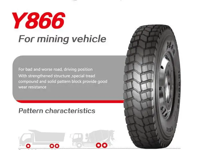 Hot Sale Tbr Truck Tyre 7.50r16lt 7.50x16 Y203 Y866 Duraturn/dynacargo ...