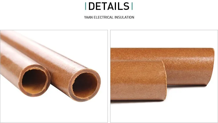 High Density Insulation Material Bakelite Tubes for Electric Equipment
