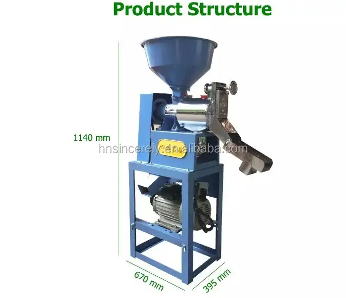 The High Speed Double Blower Paddy Pounder/ccd Rice Mill Machinery ...