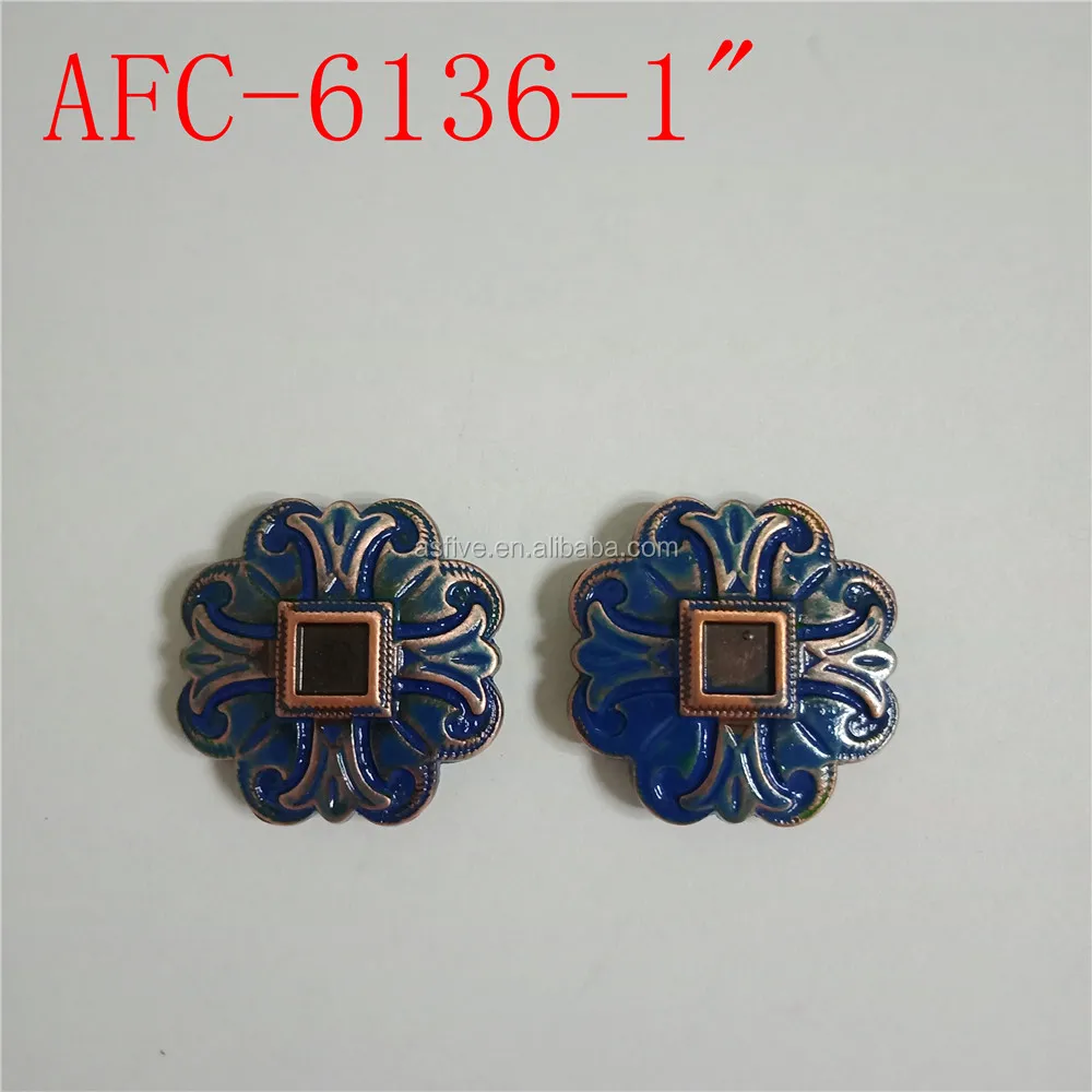 Wholesale Western square Conchos With Screw Back| Alibaba.com