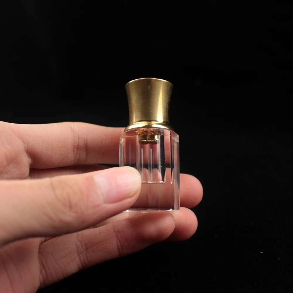 1ml Mini Elegant Crystal Oil Bottle - Arabic Oud Oil