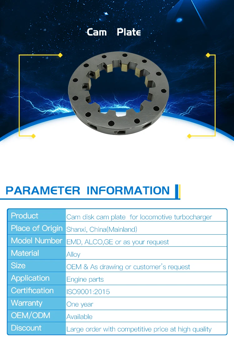 EMD\ALCO\GE Cam Disk Cam Plate for diesel Engine Locomotive ...