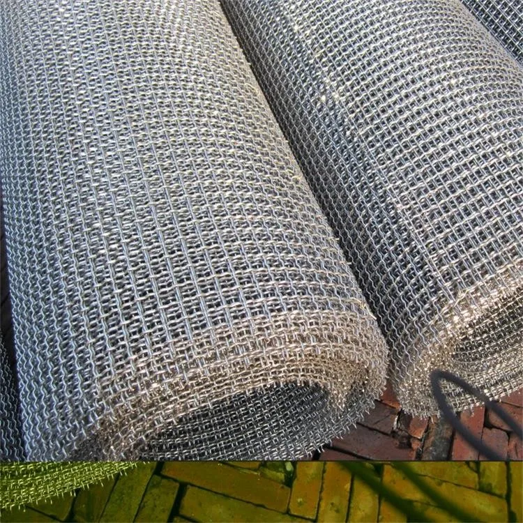 Stainless Steel/ Copper Bbq Grill Net Crimped Wire Mesh - Buy Bbq Grill ...