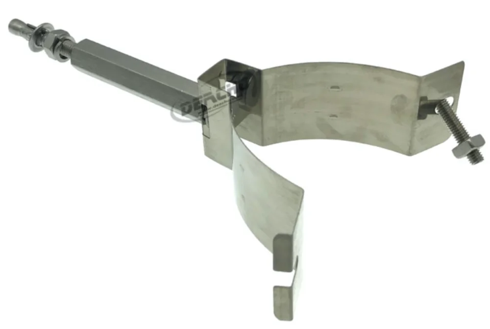Tunnel Metal Leaky Cable Support Fireproofing Leaky Cable Clamp Flame ...