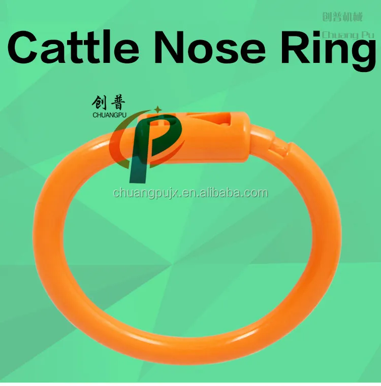 Plastic Bull Nose Ring With Nylon Material,Bovine Nose Tongs,Bull Nose ...