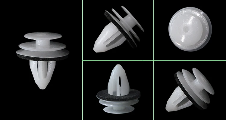 D16 Spring Clip Button Plastic Auto Rivets Decorative Snaps and Rivets ...