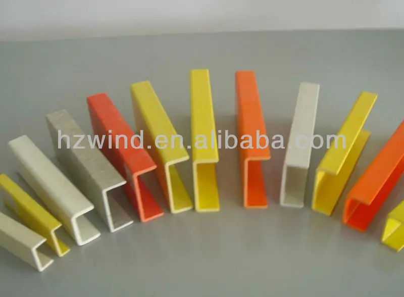 Fiberglass C Channel Pultruded Profile - Durable & Versatile