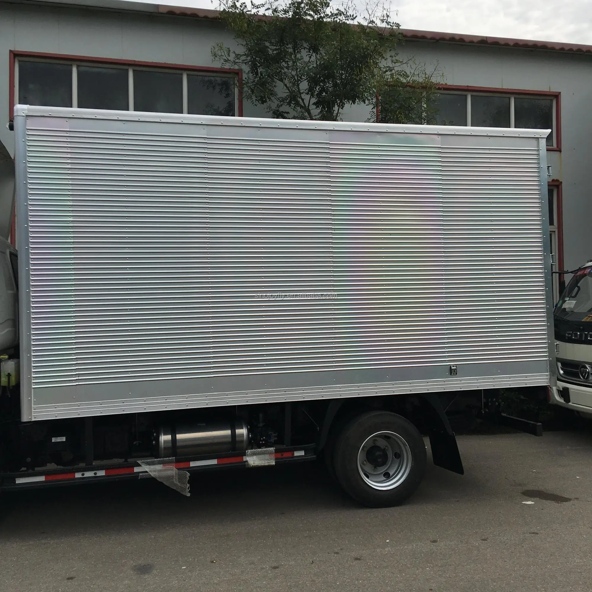 Aluminium Corrugated Truck Body Kits for Foton, Howo, Dongfeng
