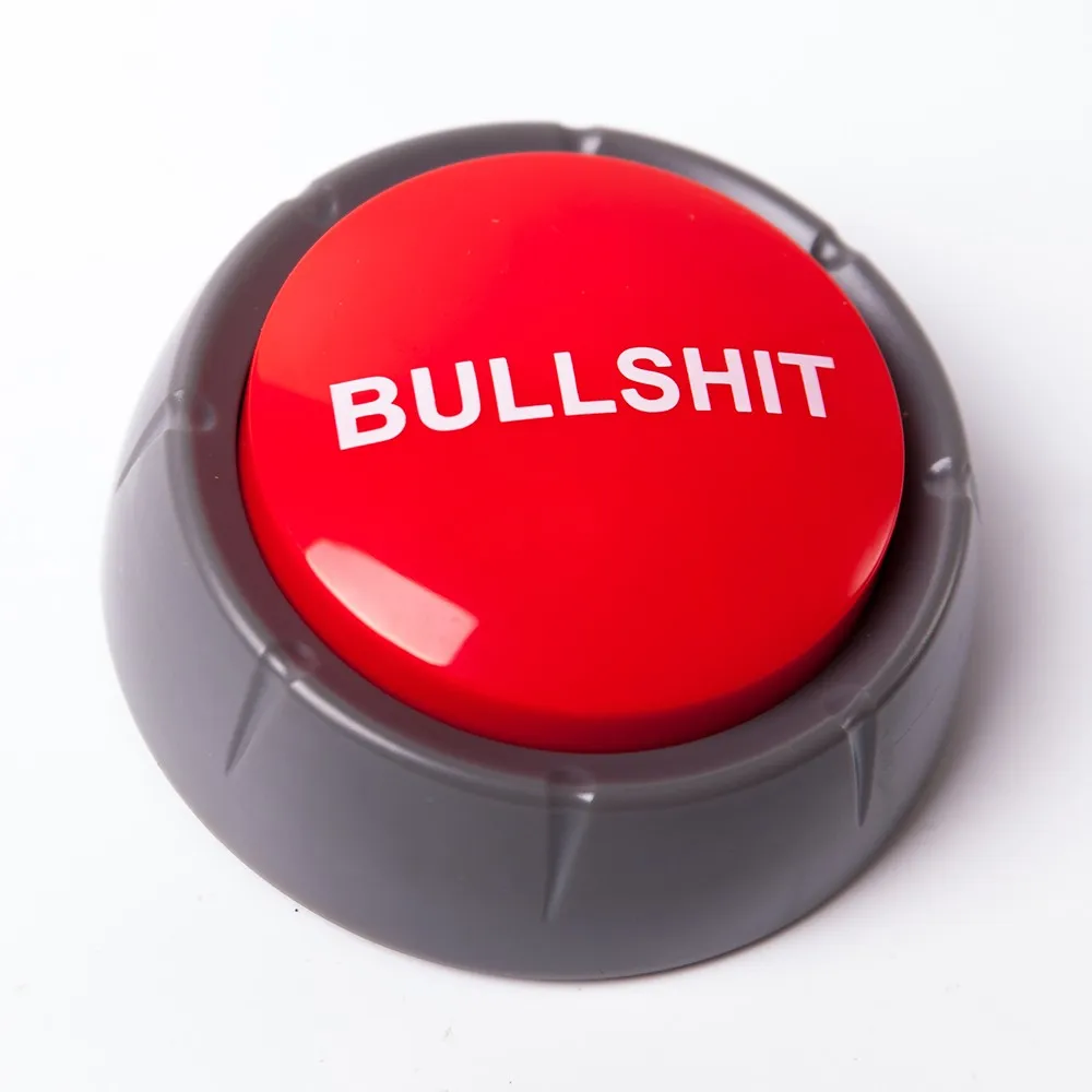 Promotional Custom Sound Button Bullshit Buzzer Button - Buy Talking ...