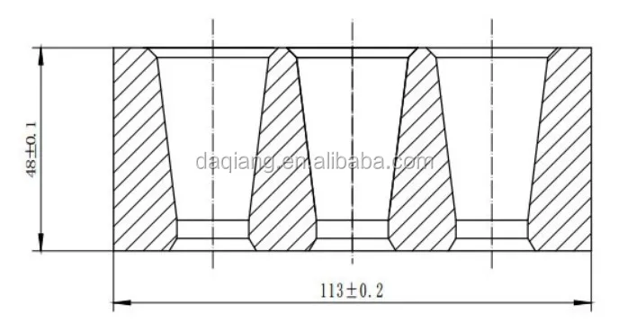 Prestressed Multi-strand Anchorage Block - Buy Hollow Metal Anchor ...