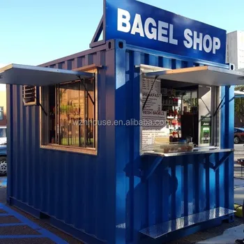 Prefab Mobile Shipping Container Snack Shop Container Restaurant - Buy ...