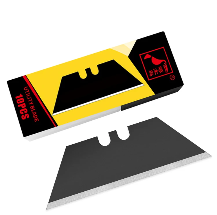 Sharpest High Carbon Steel Black Mini Utility Knife Blade| Alibaba.com