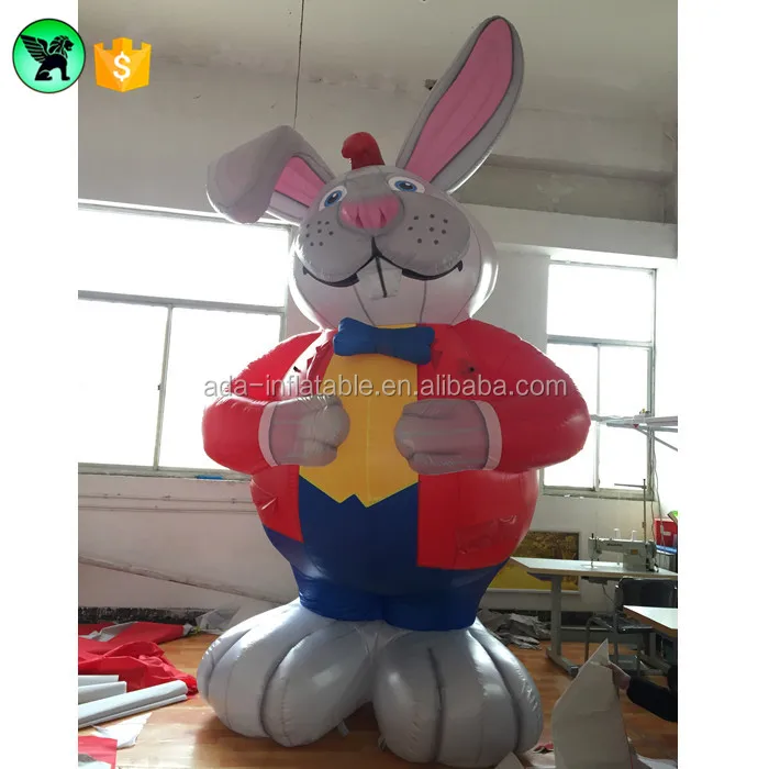 13ft High Event Bunny Cartoon Inflatable Customized Advertising Pvc ...