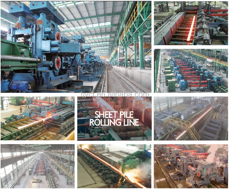 KS F4604 China Sheet Piling SY300 Price List - 20 Year Life