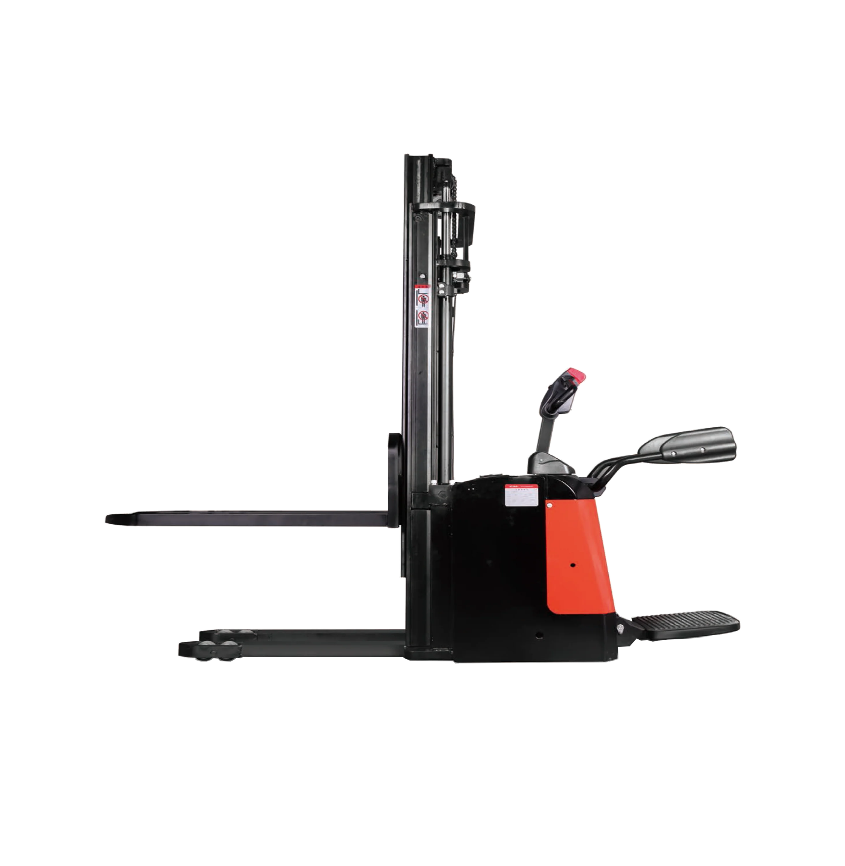 Full Electric Stacker Walkie Electric Straddle Stacker Economical Type ...