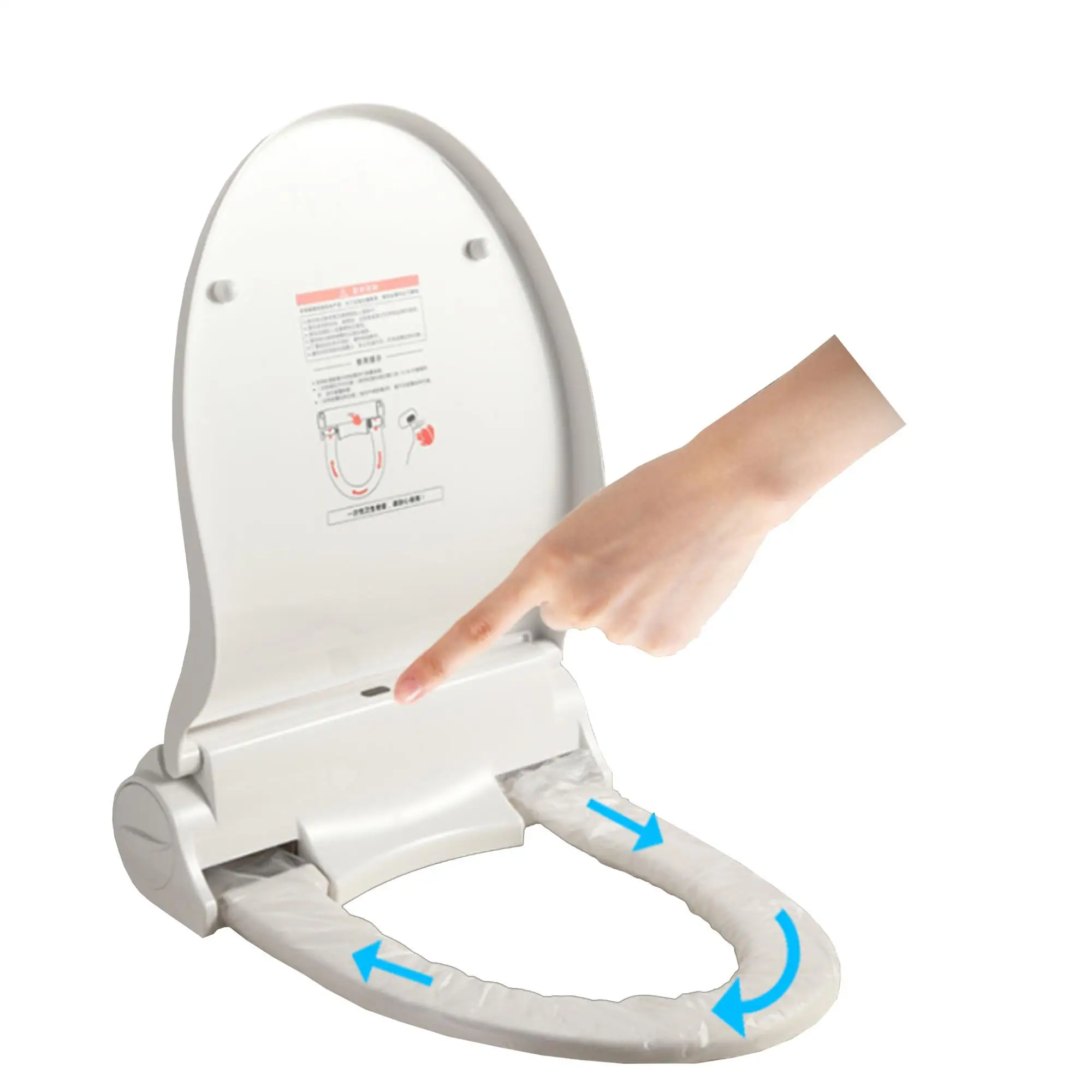 Electric Toilet Seat Bidet Seat Disposable With Auto Changing Plastic ...