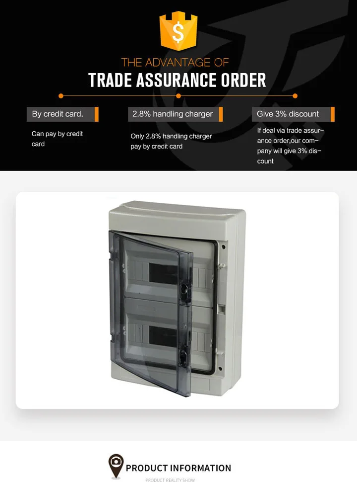 HA-24 HT Surface Mounted IP65 24 Way Circuit Breaker MCB Electrical ...