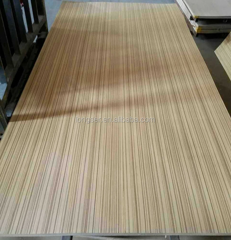 2mm Straight Lines Veneer Laminated Mdf - Buy Veneer Laminated Mdf ...